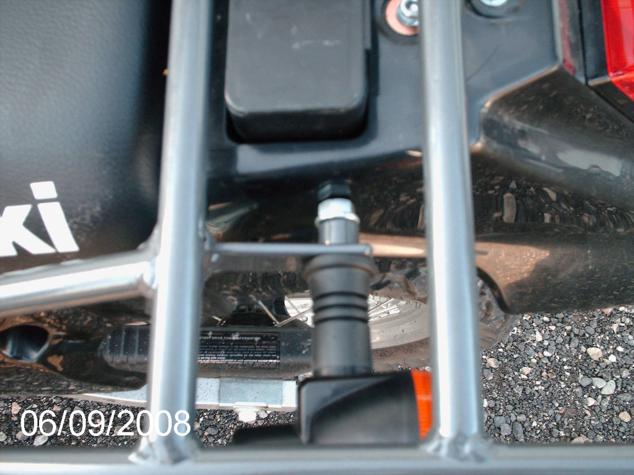 KLR 650 Rear Rack – CycleRacks