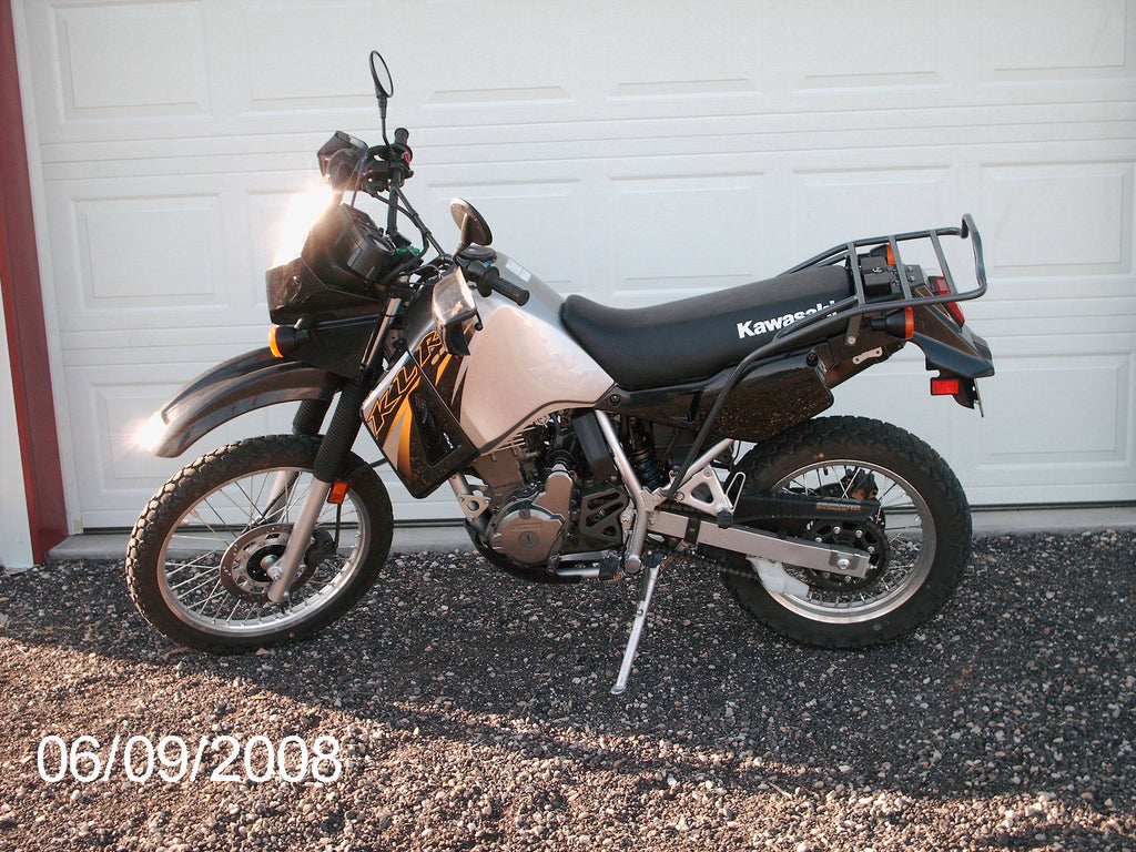 KLR 650 Rear Rack – CycleRacks