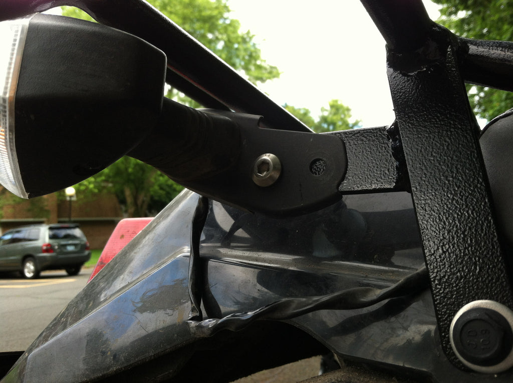 KLR 650 Rear Rack – CycleRacks