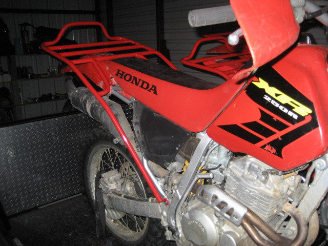 XR250/400/250X Rear Rack – CycleRacks